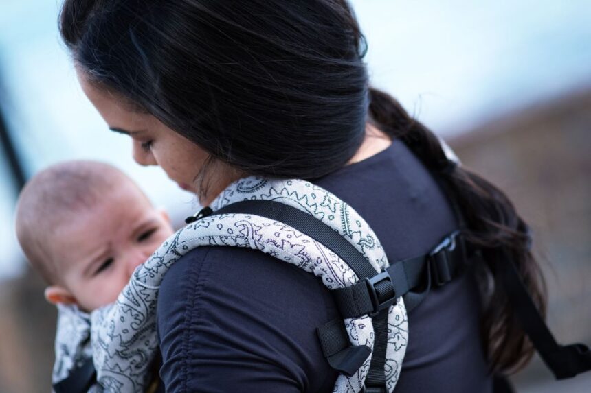 Neko Switch Baby Size – Efes Paisley Hazel Light – Neko Slings